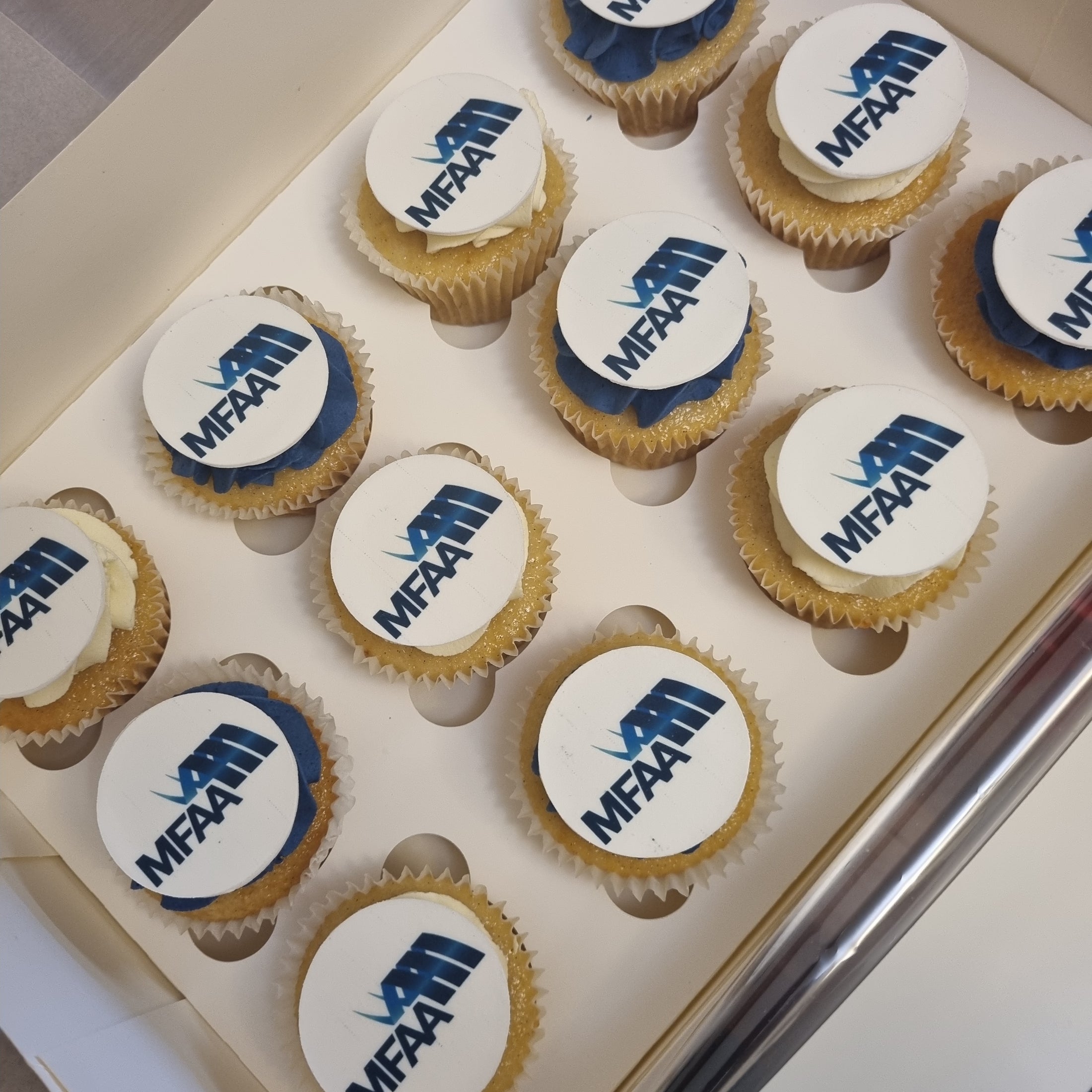 Branded Cupcakes – Perth Cake & Cookie Co