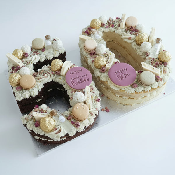 Double Number Cake – Perth Cake & Cookie Co