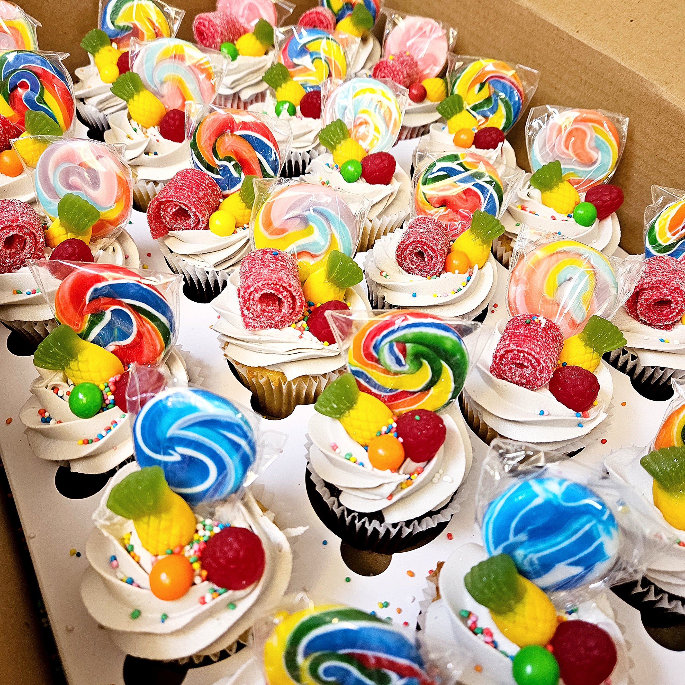 Lolly Cupcakes – Perth Cake & Cookie Co